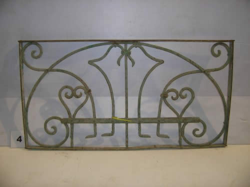 Architectural Iron - Antique Wrought Iron Window Grates - Antiques ...